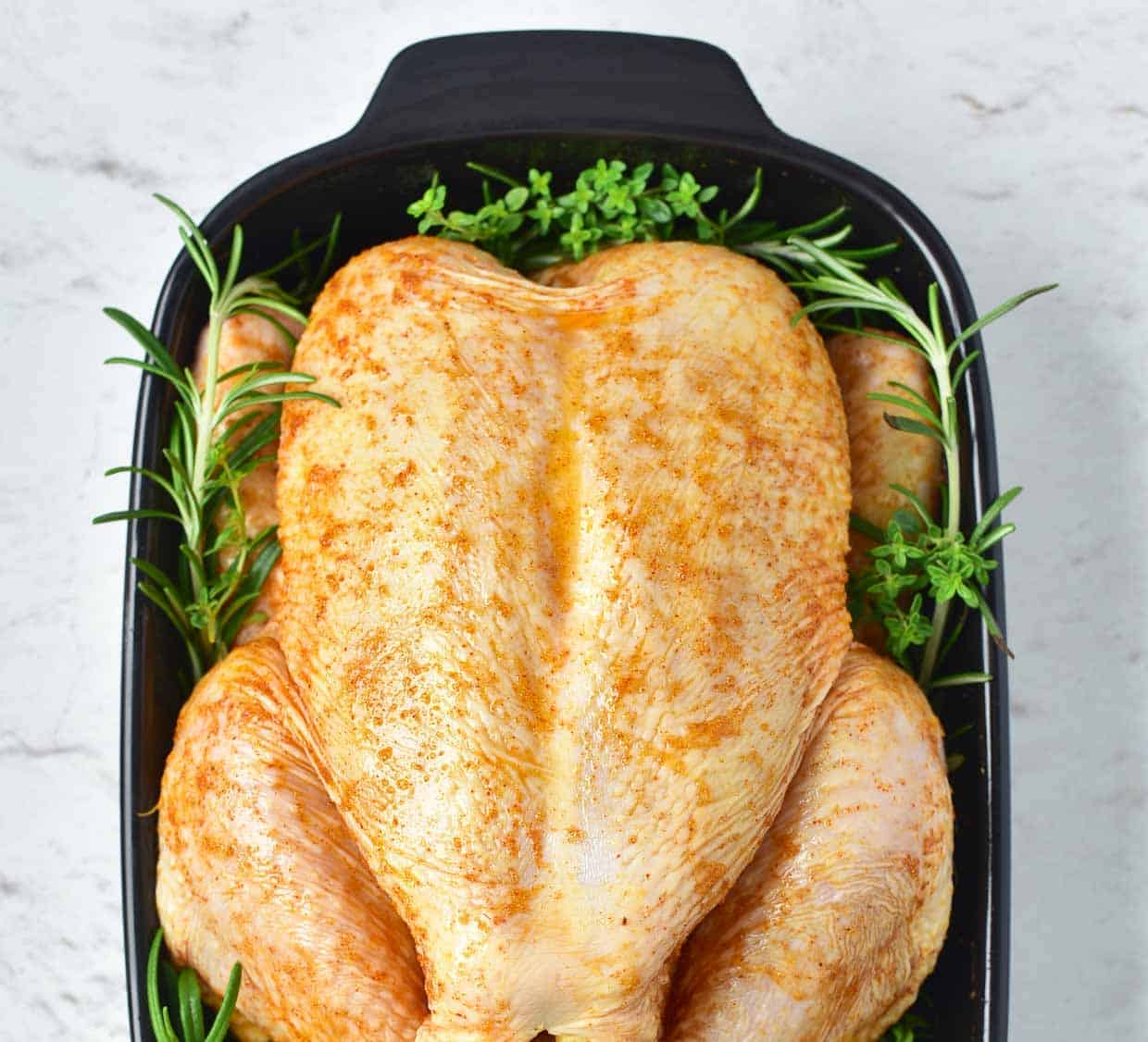 Easy Oven Roasted Chicken - Little Frugal Homestead