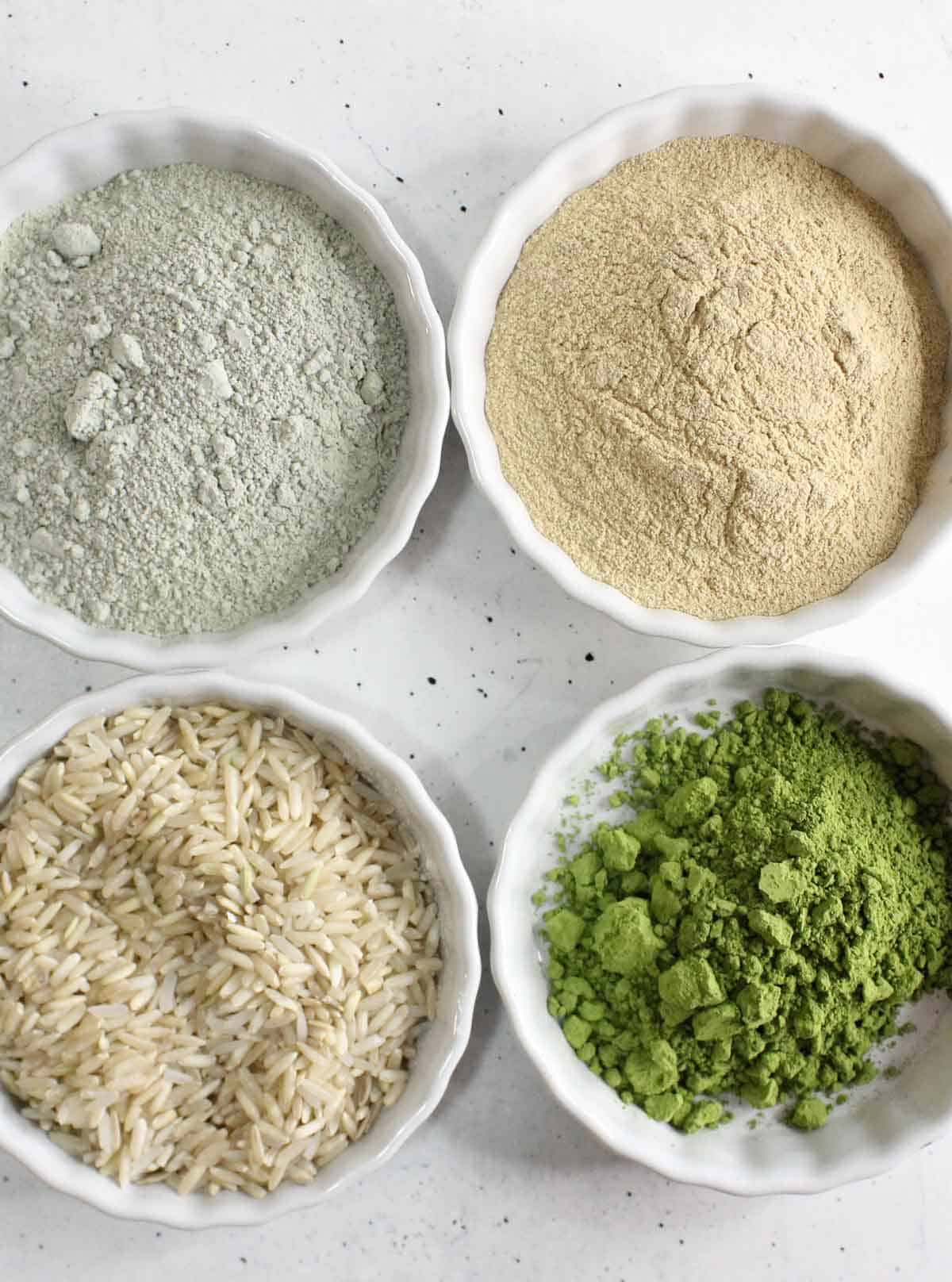 DIY Green Tea Cleansing Grains - Little Frugal Homestead