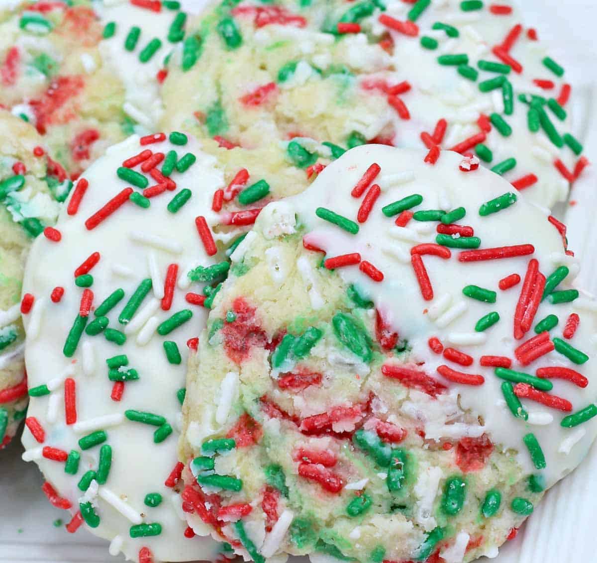 Butter Cake Cookies - Little Frugal Homestead