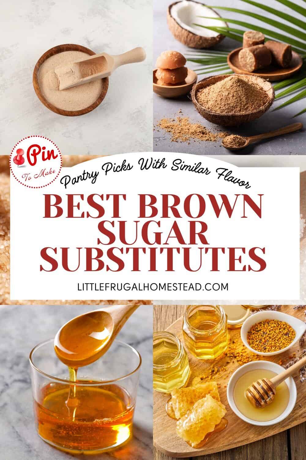Best Brown Sugar Substitutes - Little Frugal Homestead