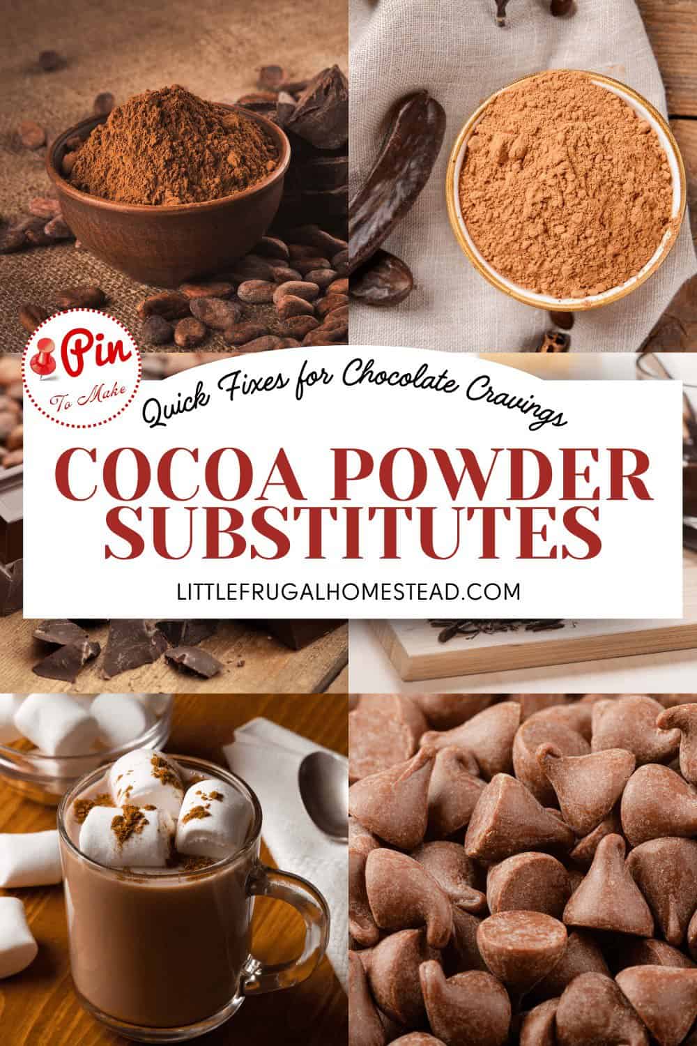 Best Cocoa Powder Substitutes - Little Frugal Homestead