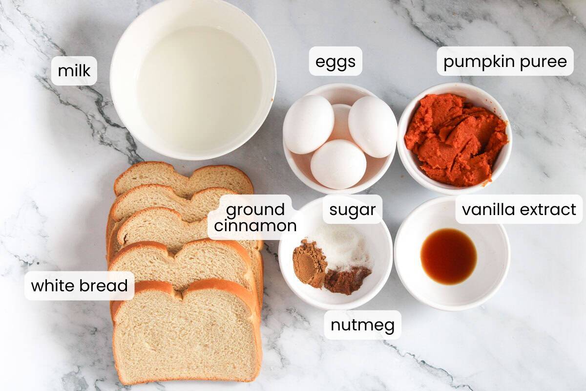 Pumpkin French Toast - Little Frugal Homestead