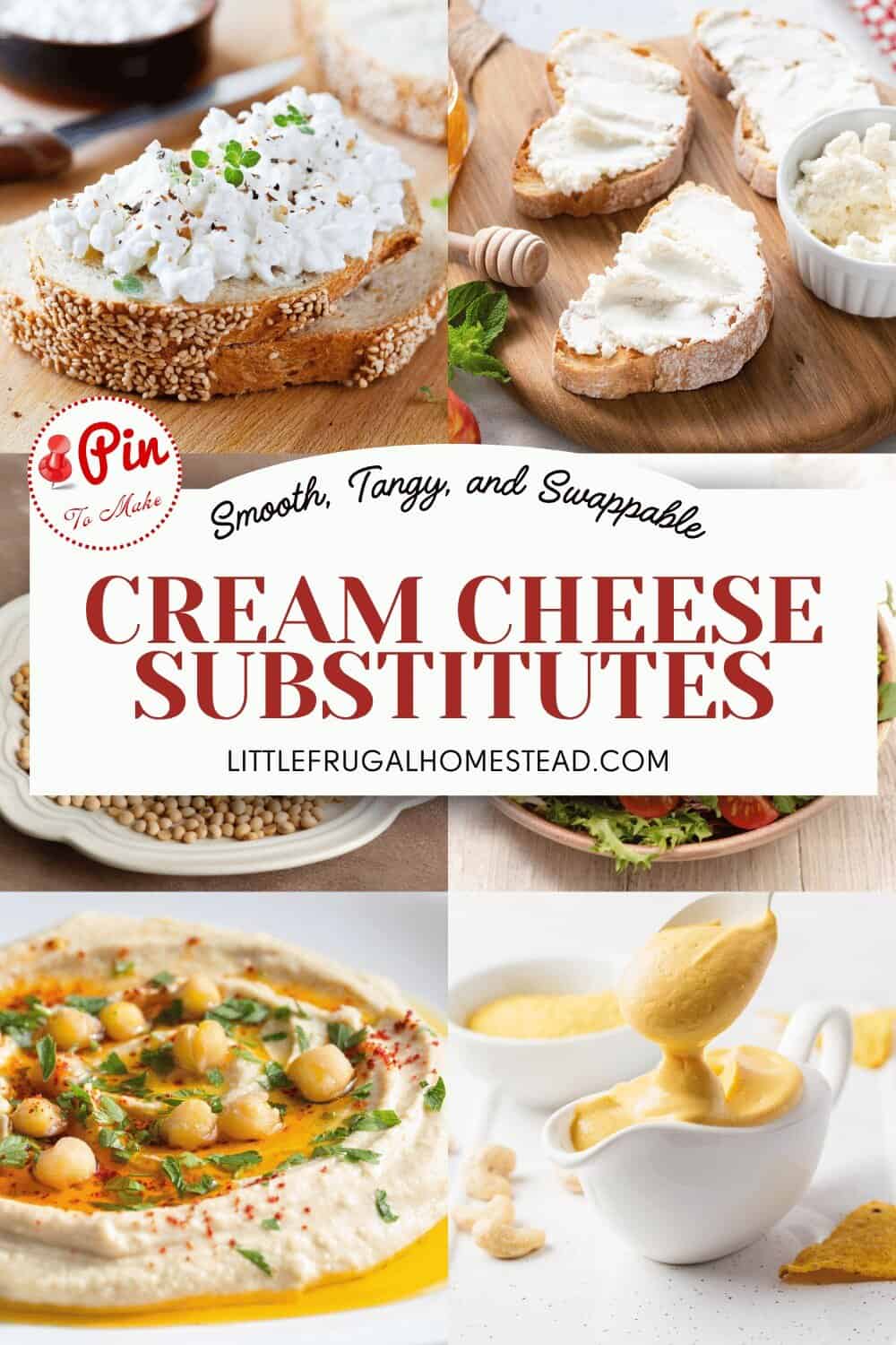Cream Cheese Substitute Options - Little Frugal Homestead