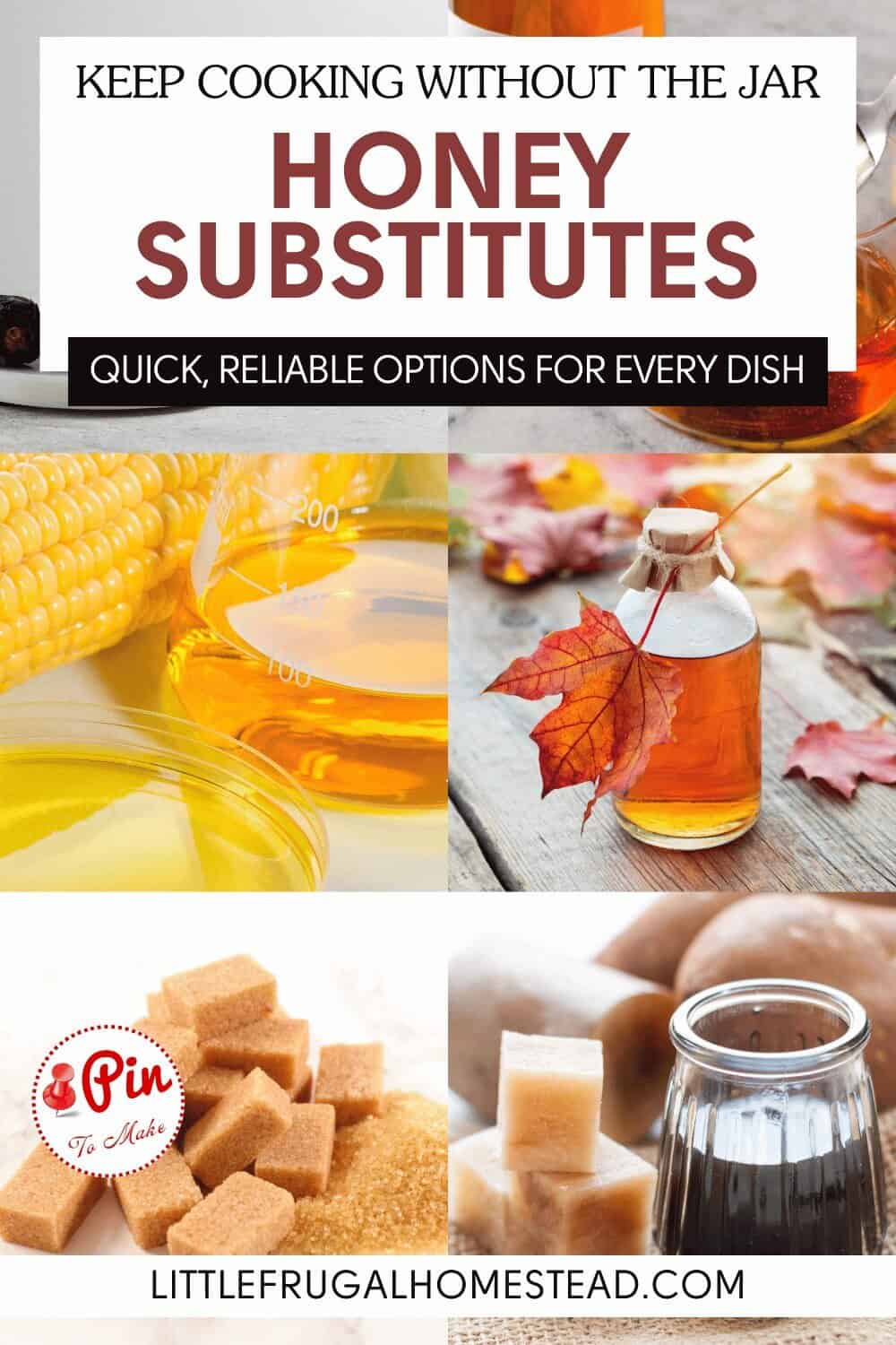 Honey Substitutes - Little Frugal Homestead