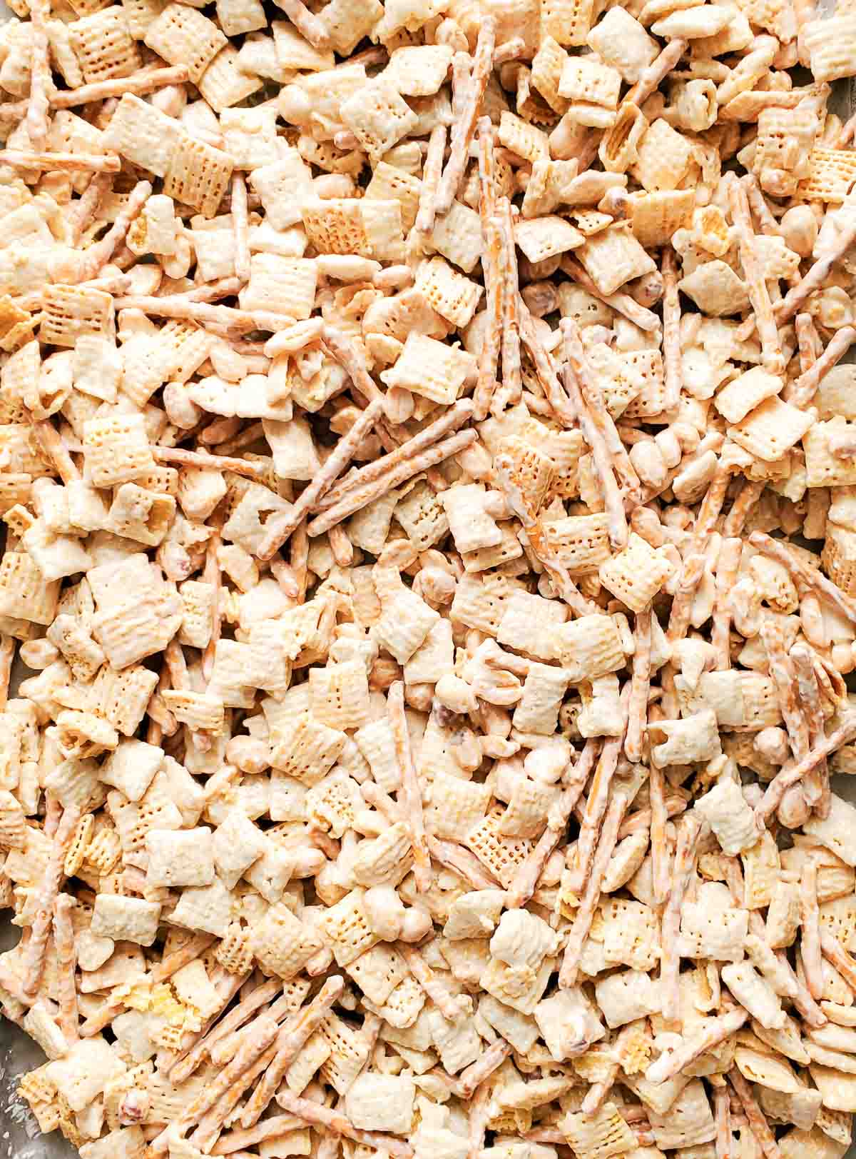 White Chocolate Chex Mix - Little Frugal Homestead