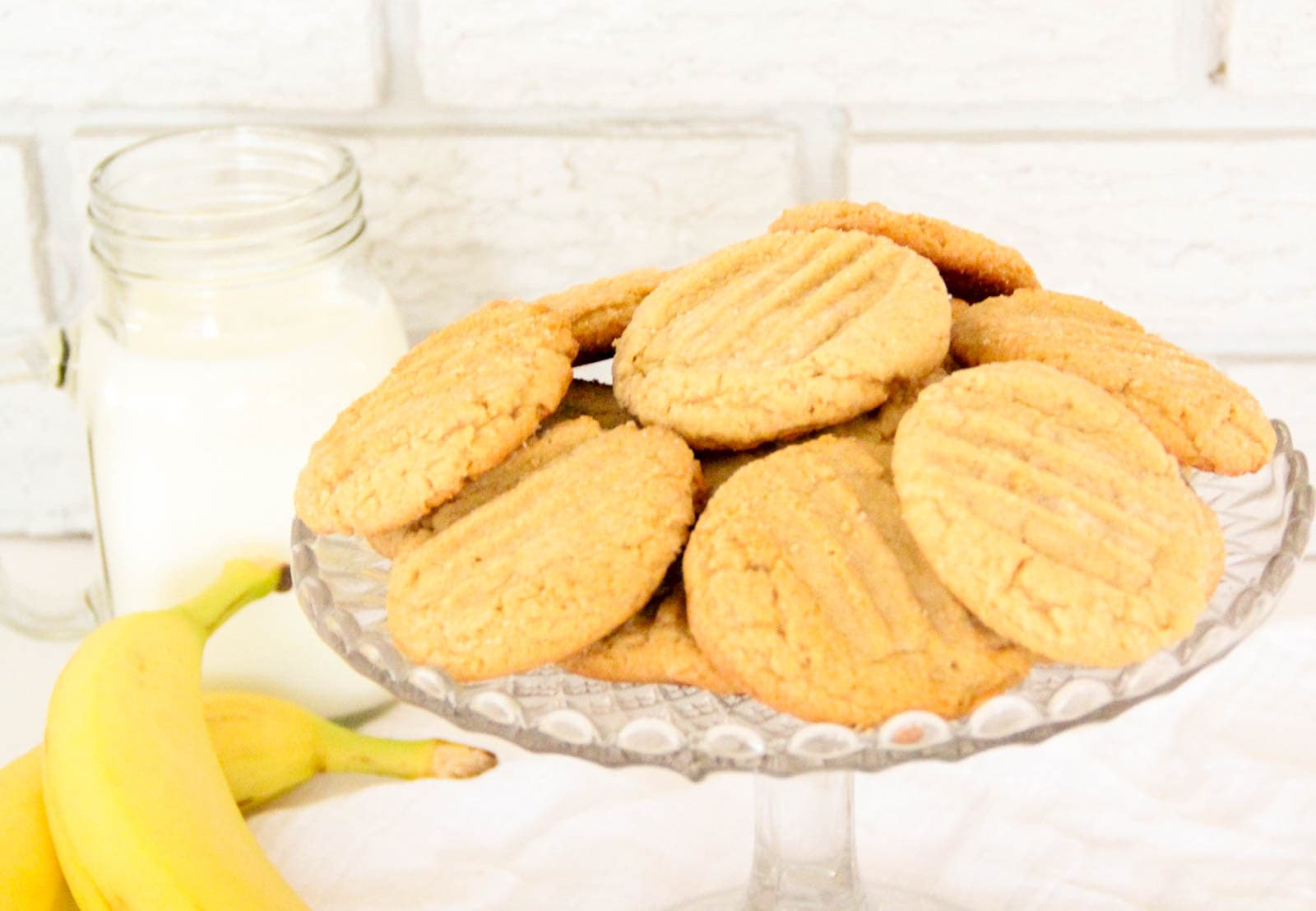 Peanut Butter Banana Cookies - Little Frugal Homestead